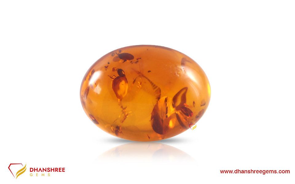 Buy Natural Amber Gemstone Online at Best Prices | DhanshreeGems.com