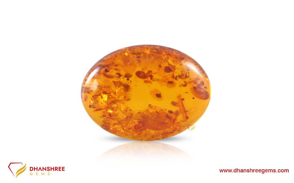 Buy Natural Amber Gemstone Online at Best Prices | DhanshreeGems.com