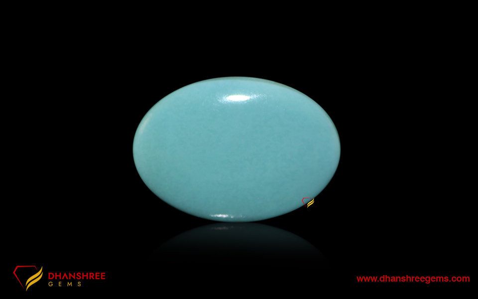 Buy Natural Certified Turquoise (Firoza) Stone Online | Dhanshree Gems