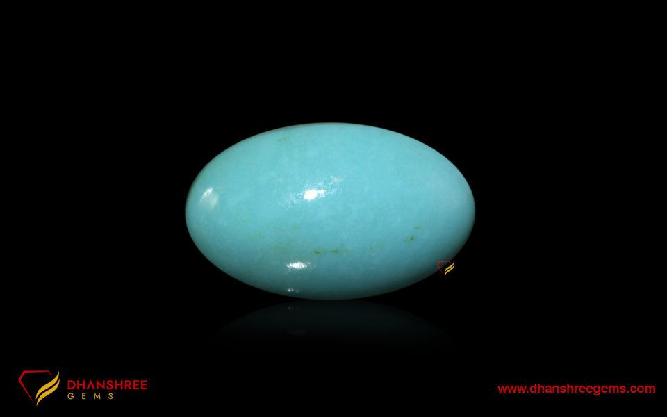 Buy Natural Certified Turquoise (Firoza) Stone Online | Dhanshree Gems